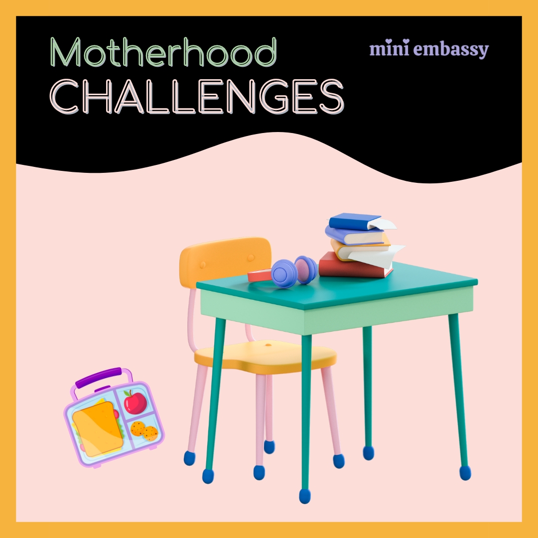 MOTHERHOOD CHALLENGES | Mini Embassy MOM 101 Being a mom is a full-time job in itself. However ...